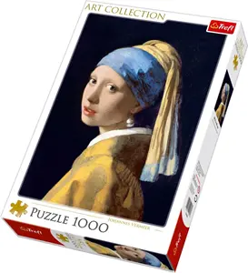 Trefl Trefl puzzle 1000 delova - Art collection, Devojka sa bisernom minđušom, Johanes Vermer (10522)