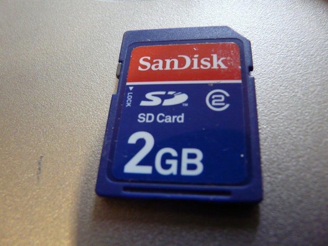 SanDisk 2GB - SD memorijska kartica