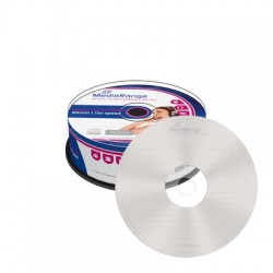 MEDIARANGE GERMANY CD-R AUDIO CD-R 52X 80MIN CAKE 25 MR223