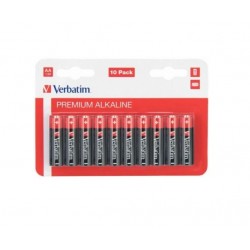 VERBATIM ALKALNE BATERIJE AA-LR6 (LR06) VERB.49875/BLISTER OD 10 BATERIJA