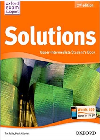 Solutions upper intermediate students book 2nd edition