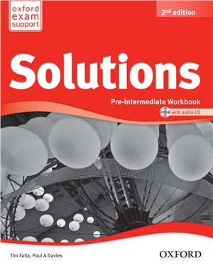 Solutions pre intermediate workbook – 2nd edition