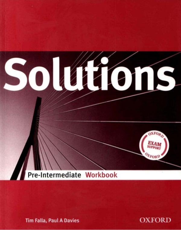Solutions pre intermediate workbook