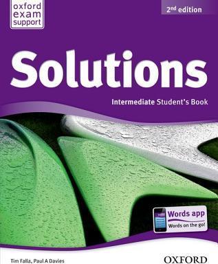 Solutions intermediate students book 2nd edition