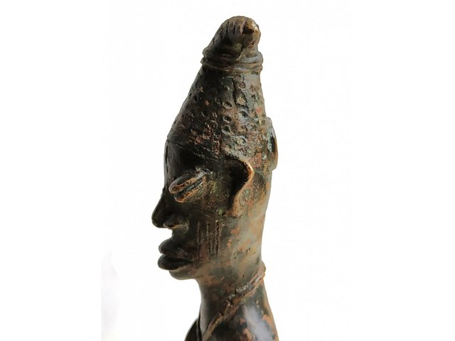 afrika BENIN - figura ratnika - bronza 19 vek?
