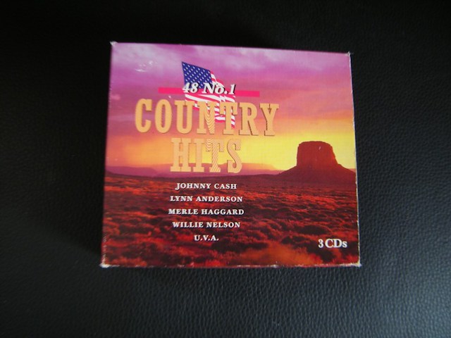 CD - VARIOUS - 48 No.1 COUNTRY HITS - TROSTRUKI ALBUM