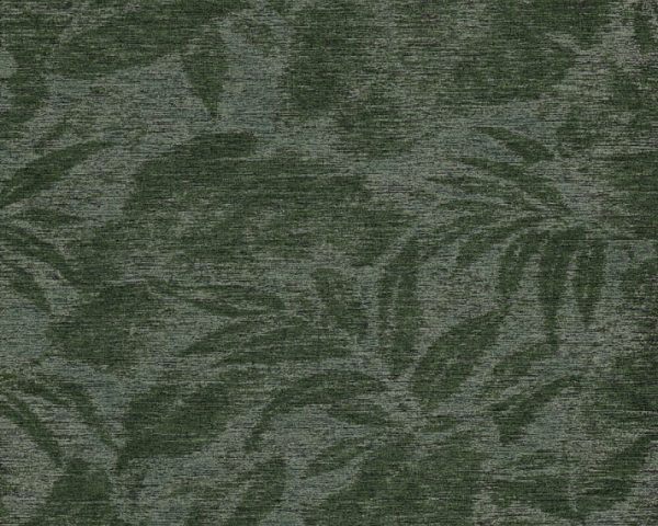 A.S. Création Wallpaper «Floral, Black, Green» 372193