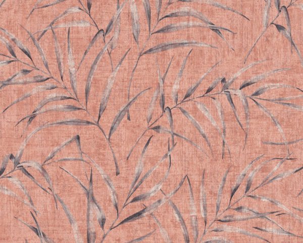 A.S. Création Wallpaper «Floral, Orange, Pink, Red» 373354