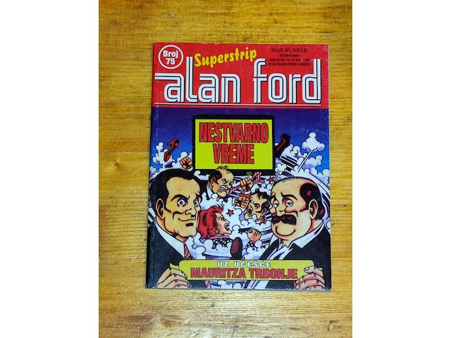 Alan Ford 75 - Nestvarno vreme