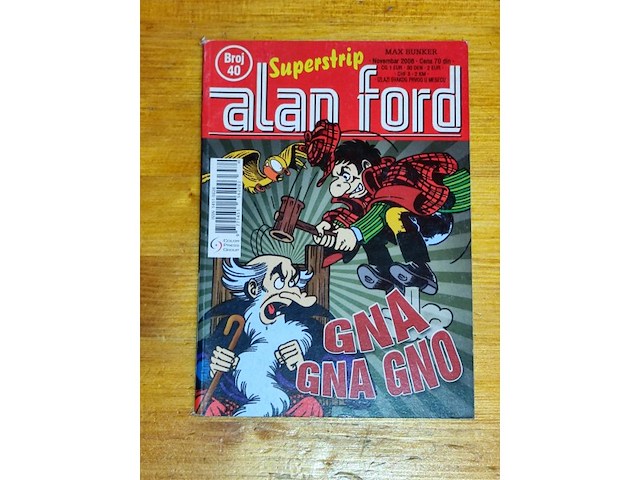 Alan Ford 40 - Gna gna gno