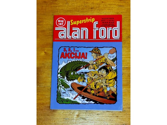 Alan Ford 167 - 3, 2, 1… Akcija!