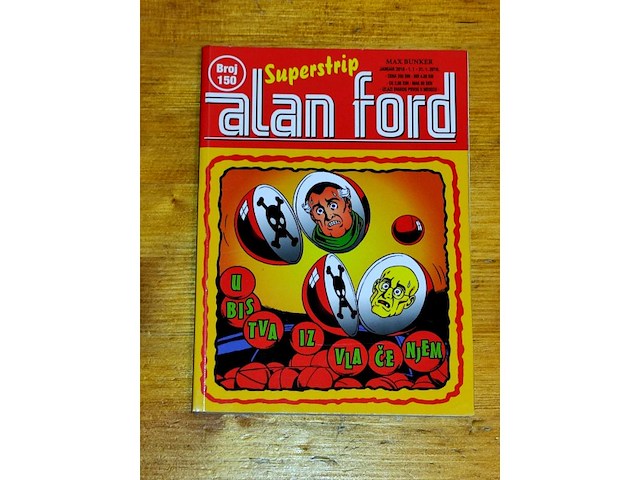 Alan Ford 150 - Ubistva izvlačenjem