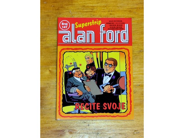 Alan Ford 147 - Recite svoje