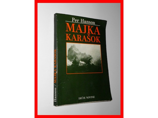 Majka Karašok - Per Hanson