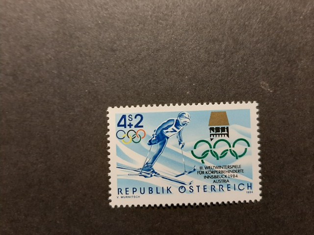 Austrija 95 Insbruck 1984 sport skijanje