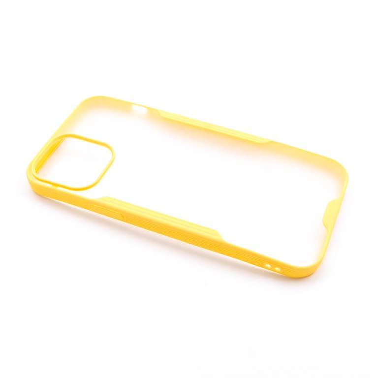 TPU BUBBLE for iPhone 12/12 Pro (6.1") žuta