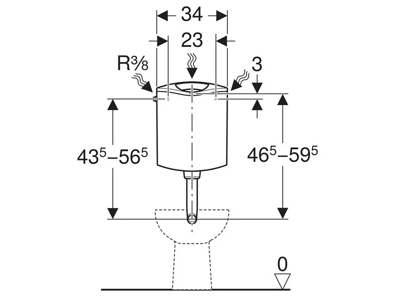 GEBERIT VODOKOTLIC AP116