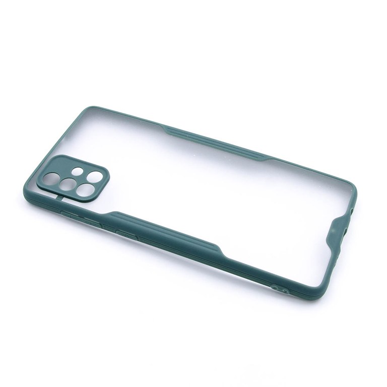 TPU BUBBLE for SM-A715F (Galaxy A71) zelena