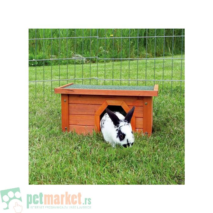 Trixie: Drvena kućica za zečeve, braon