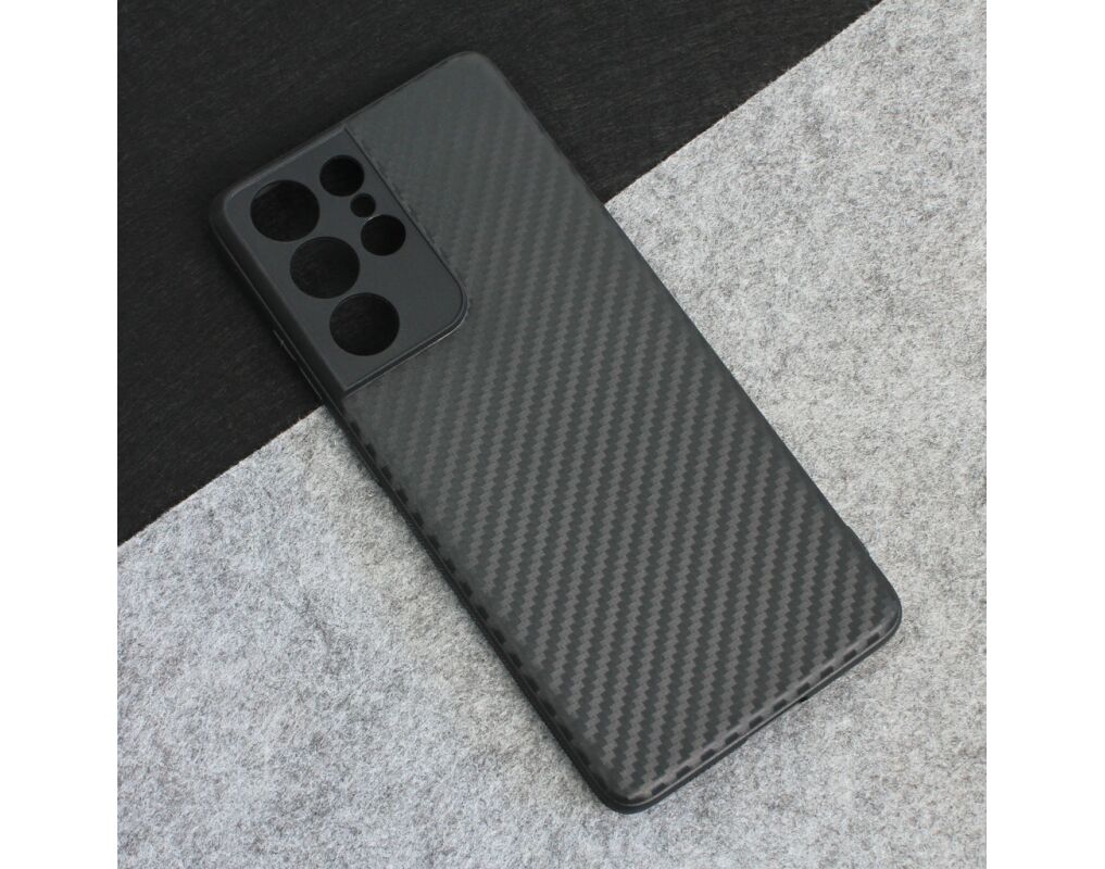 Futrola Carbon fiber - Samsung G998B Galaxy S21 Ultra 5G crna