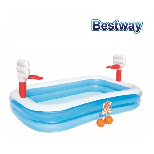 Bazen za dvorište BESTWAY Košarka 251x168x102cm