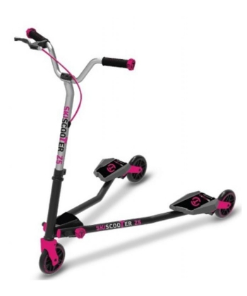 Smart Trike trotinet Ski Scooter za devojcice preko 5 godina Z5 Pink