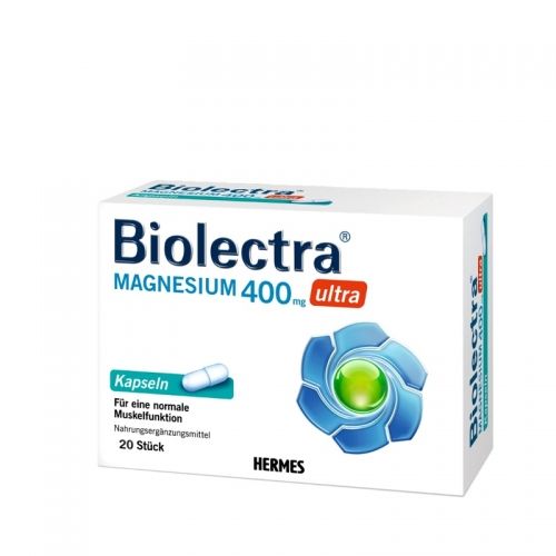 Biolectra Magnesium 400mg 20 kapsula