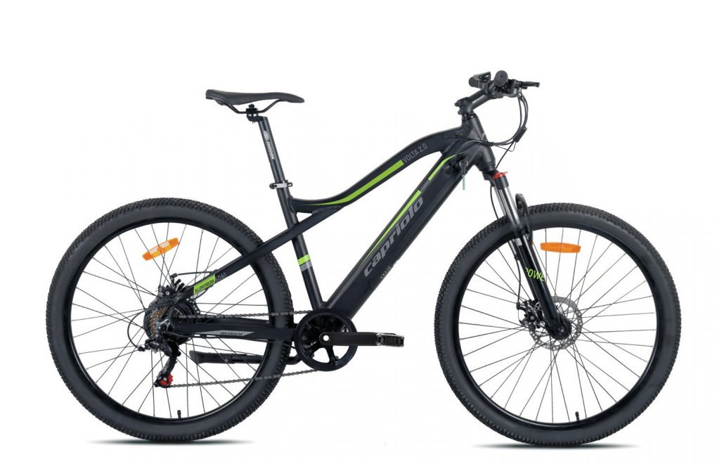 E-BIKE VOLTA 2.0 CRNO-ZELENO