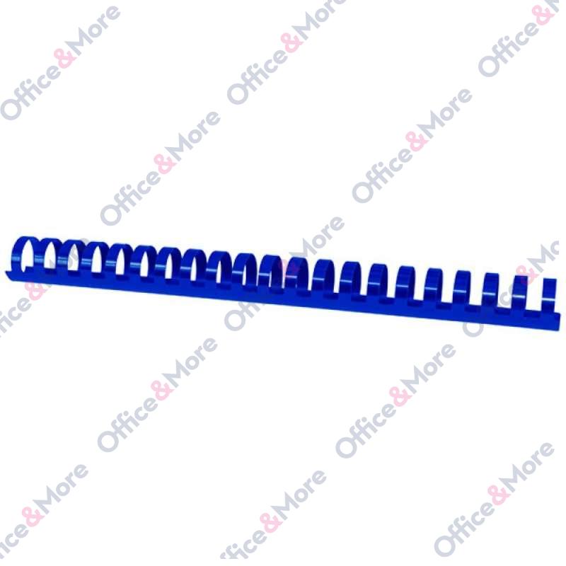 PLASTIČNE SPIRALE 25mm PLAVE PAK.50-20242515-01