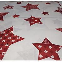 Jastuk Za Gnezdo Baštensku Ljuljašku - 100 cm - Red Stars