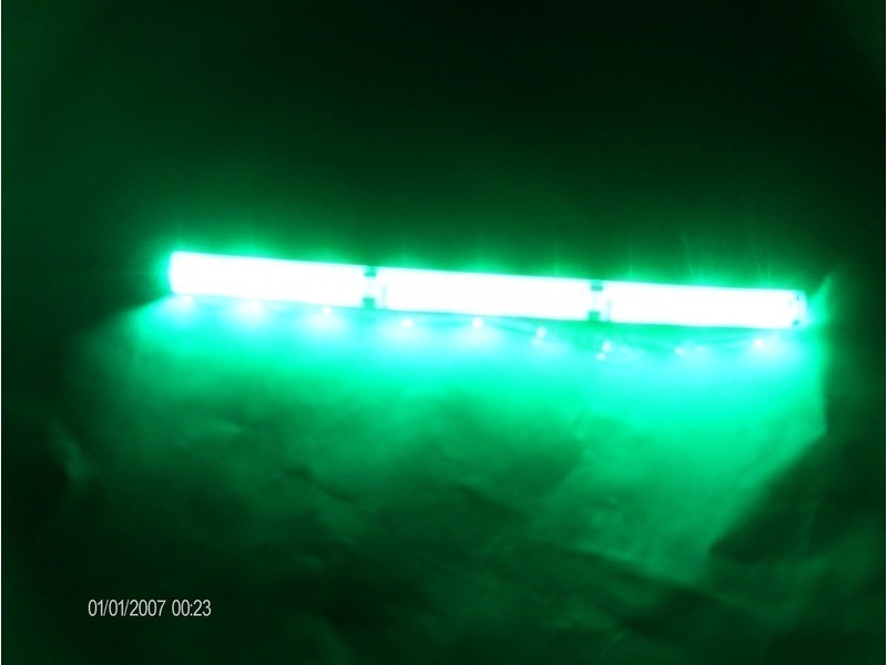 LED TRAKA 1KOM. OD 15 CM-ZELENA VODOOTPORNA-12v-