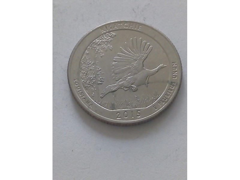 Quarter Dollar 2015.g -USA -Amerika - Louisiana