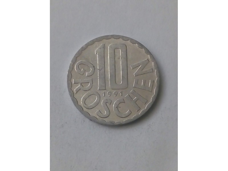 10 Groschen 1991.godine - Austrija -