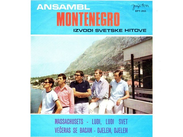 Ansambl Montenegro ‎– Izvodi Svetske Hitove CD EP SINGL