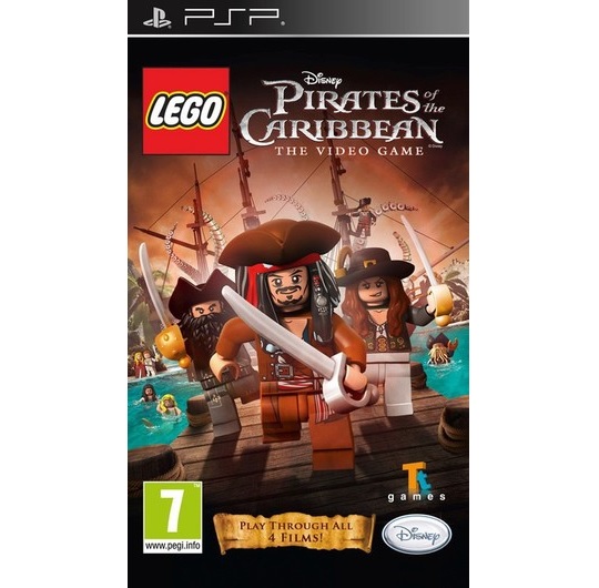 PSP Disney Lego Pirates Of The Caribbean