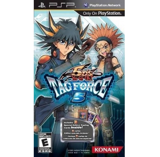 PSP Yu-Gi-Oh! 5D's Tag Force 5