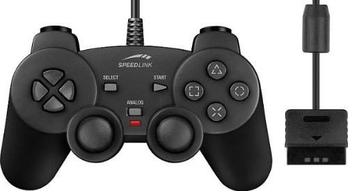 SPEED LINK gamepad strike 2 - playstation 2 (black)