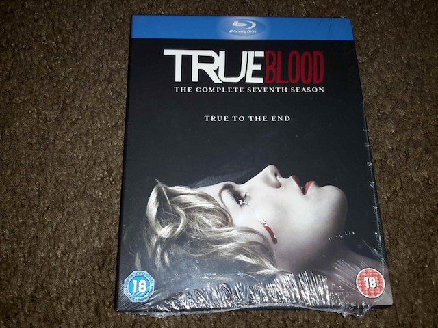 True blood , kompletna 7. sezona 4 Blu-ray-a , NOVO!