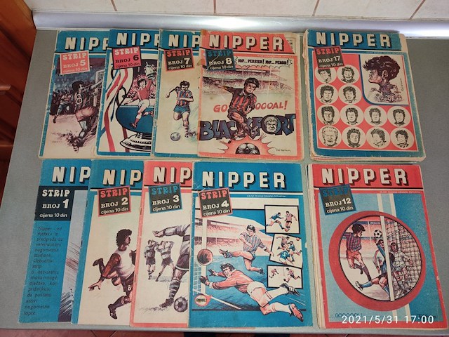 NIPPER 1-17 (SD 1. IZDANJE)