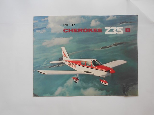Piper   Cherokee 235 B, promo materijal, engleski