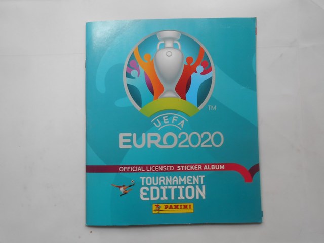 UEFA EURO 2020, panini album prazan, NOVO