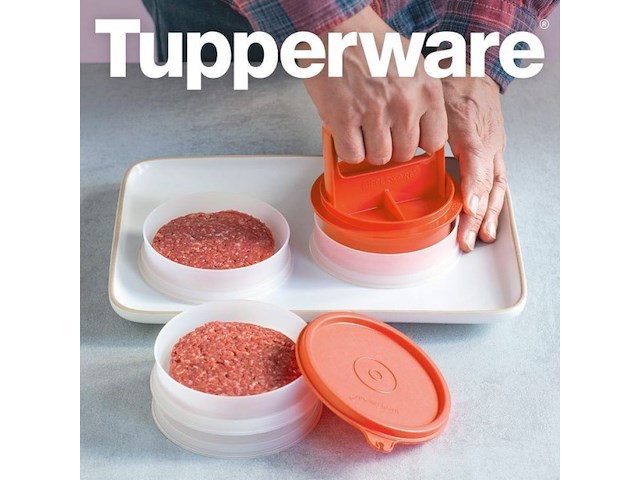 Tupperware set za hamburgere
