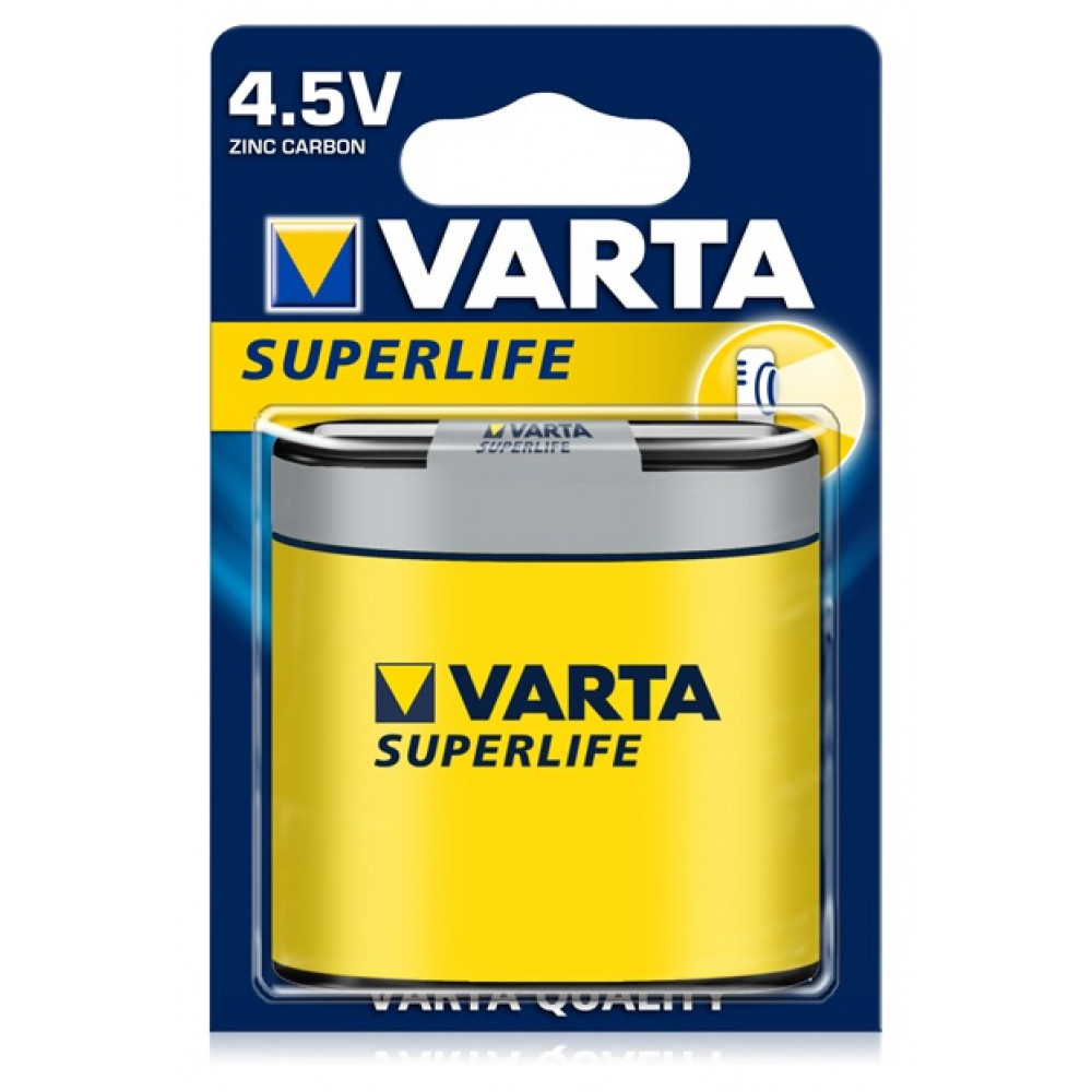 BATERIJA SUPERLIFE 4.5V 3R12 VARTA