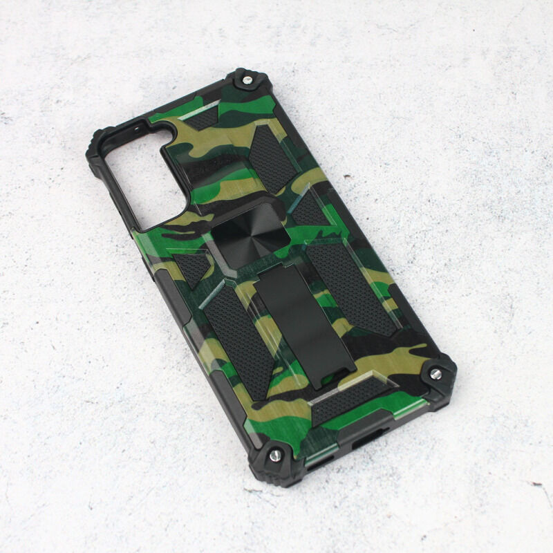 Maskica Army Defender za Samsung G996F Galaxy S21 Plus zelena