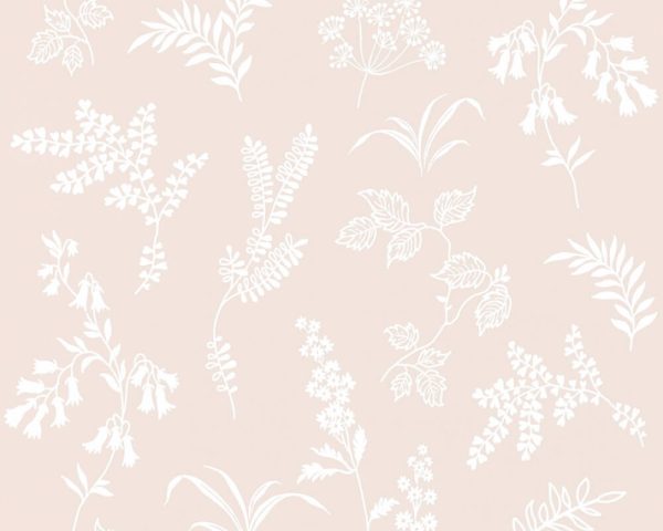 A.S. Création Wallpaper «Flowers, Cream» 366931