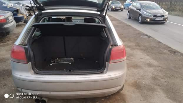 AUDI A3 8P HAUBE BRANICI TRAP MEHANIKA