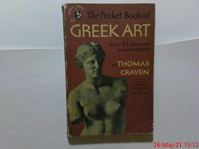 THE POCKET BOOK OF GREEK ART - THOMAS CRAVEN