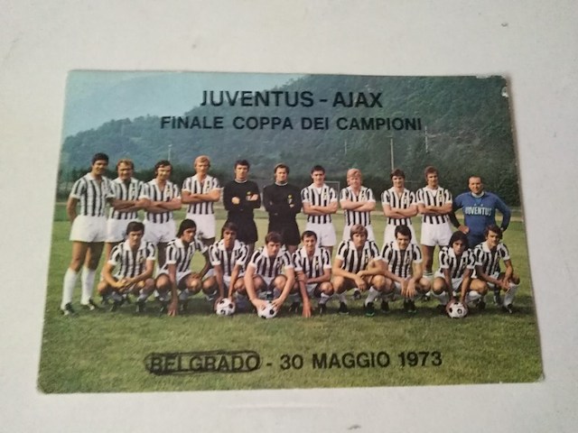 JUVENTUS - AJAX FINALE COPPA DEI CAMPIONI