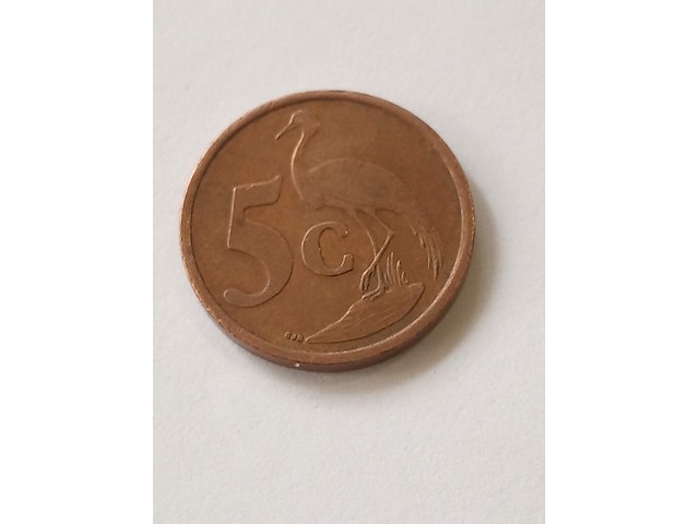 5 Cent 1999.g - Afrika - Ptica -