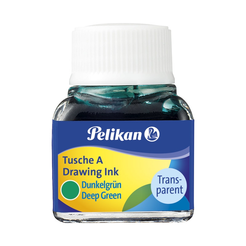 Tuš za crtanje 10ml A 523 7 Pelikan 201566 tamno zeleni